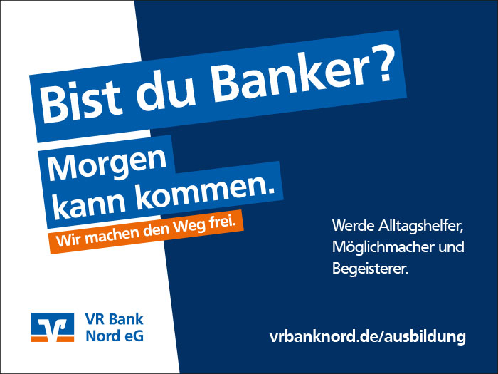 Freie Ausbildungsplätze - VR Bank Nord eG
