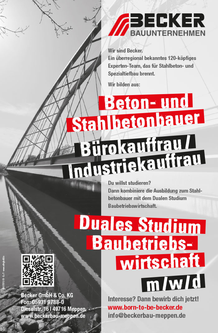 Freie Ausbildungsplätze - Becker GmbH & Co. KG