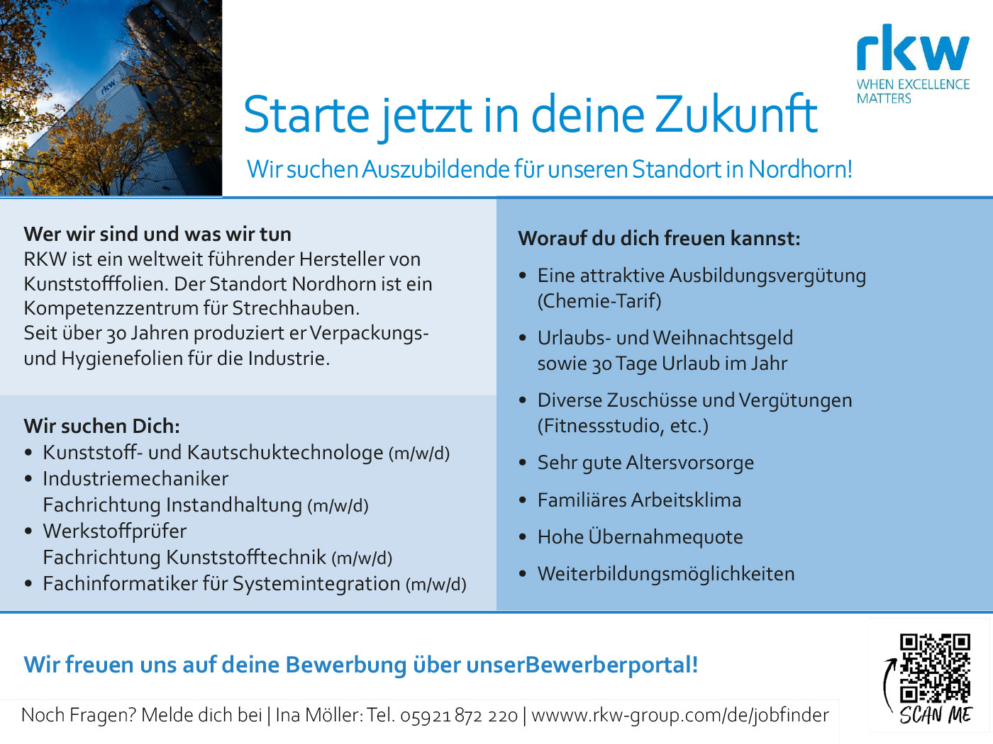 Freie Ausbildungsplätze - RKW SE